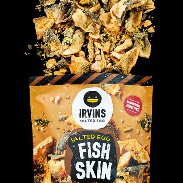 Irvins salted egg fish skin, Food & Drinks, Packaged & Instant Food on ...