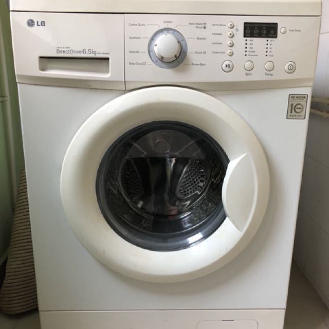 LG Washing Machine, Front Loading, 6.5kg (5yr), TV & Home Appliances ...