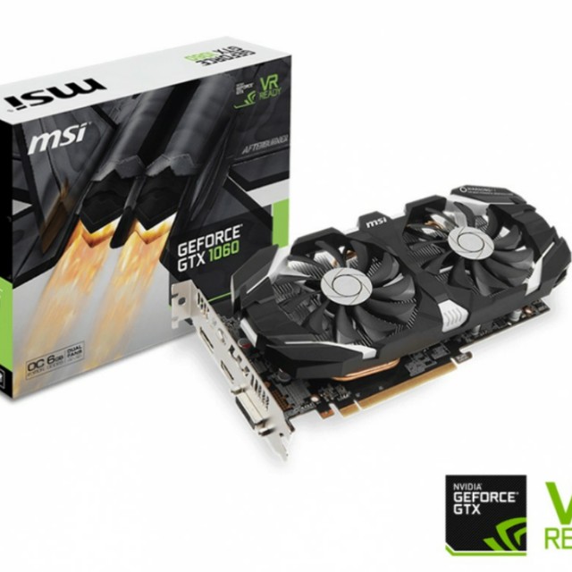 MSI GeForce GTX 1060 6GT OCV2, Computers & Tech, Parts & Accessories ...