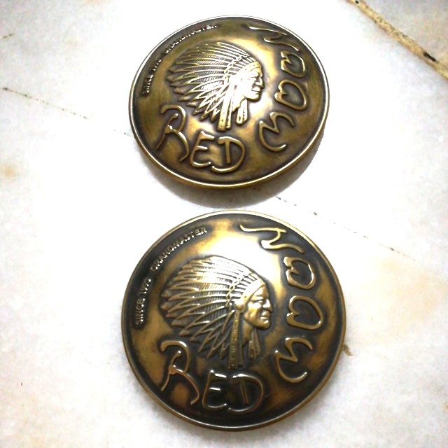 Red Moon Conchos 51mm, Hobbies & Toys, Stationery & Craft, Craft ...