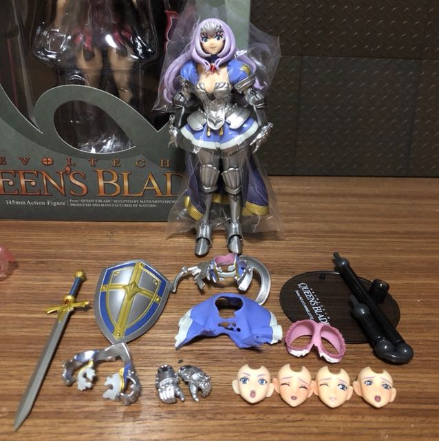 Revoltech queen blade cattleya melona annelotte, Hobbies & Toys, Toys ...