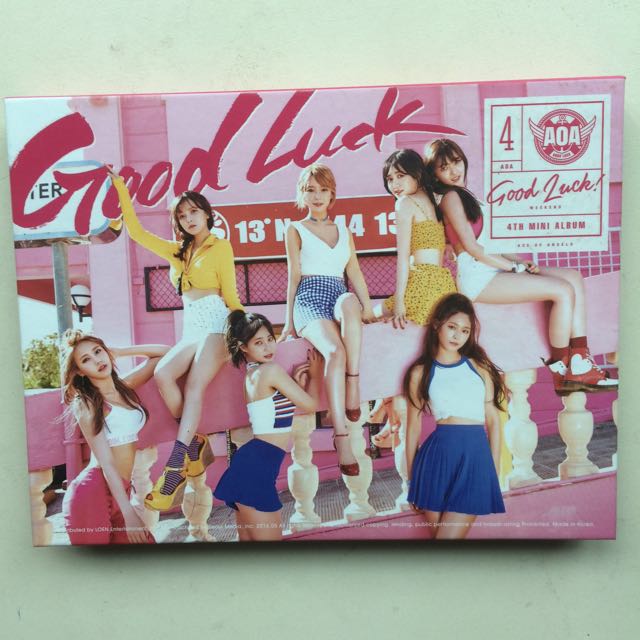 [Selling] AOA's Good Luck album, Hobbies & Toys, Memorabilia ...