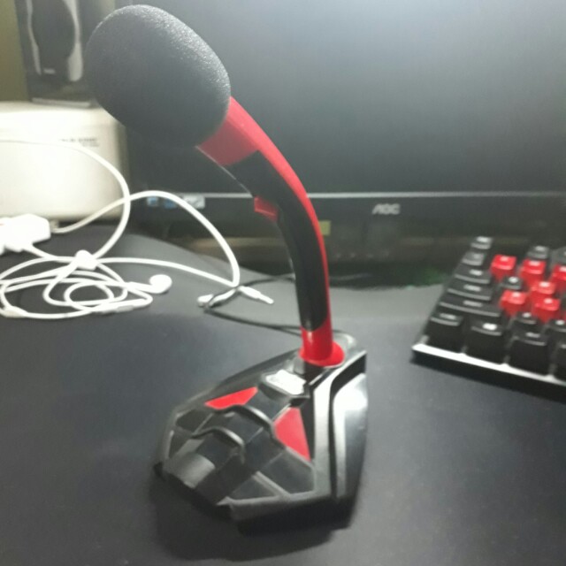 Silvertec Titan Gaming Microphone, Audio, Microphones on Carousell