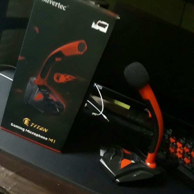 Silvertec Titan Gaming Microphone, Audio, Microphones on Carousell