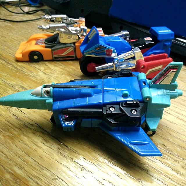Transformers G1 Triggerbots set, Dogfight, Backstreet, Override ...