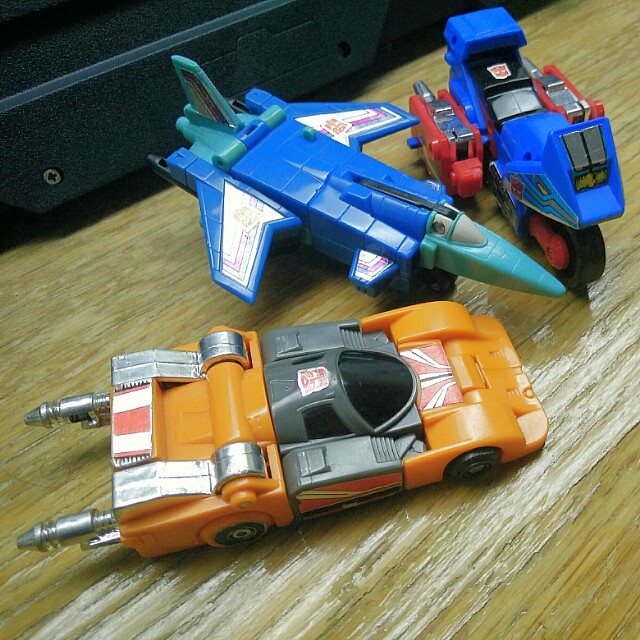 Transformers G1 Triggerbots set, Dogfight, Backstreet, Override ...