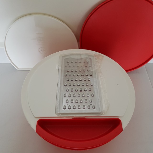 Tupperware Grater with mini Chopping Board and Salad Bowl, TV & Home ...