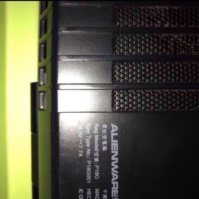 Alienware P18G, Computers & Tech, Parts & Accessories, Computer Parts ...