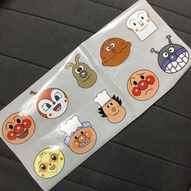 Anpanman and friends stickers, Babies & Kids, Baby Nursery & Kids ...
