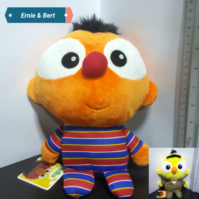 Baby Bert & Ernie Beanie Plush Set (Sesame Street), Hobbies & Toys ...