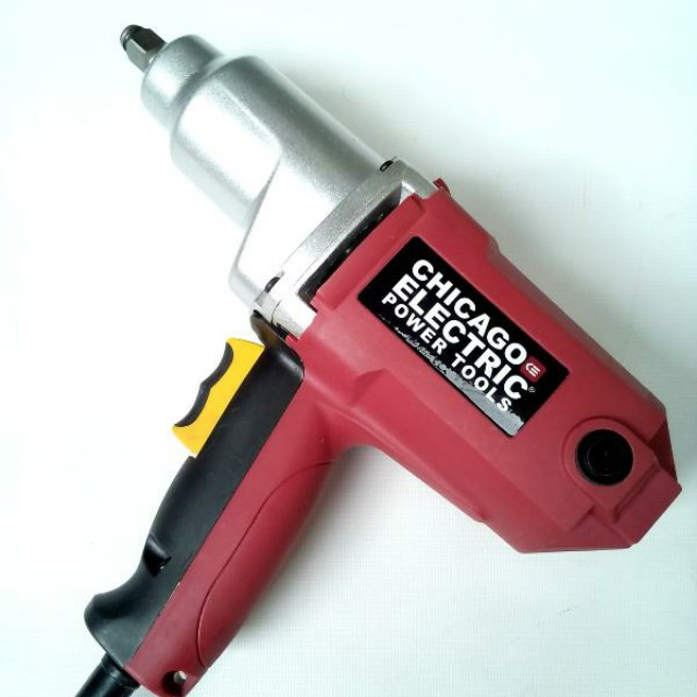 Chicago Electric Heavy Duty 1/2 Drive Electric Impact Wrench 110V (U.S ...