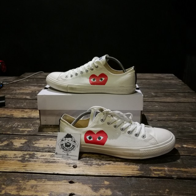 Converse X Cdg Play, Men's Fashion, Footwear, Casual shoes on Carousell