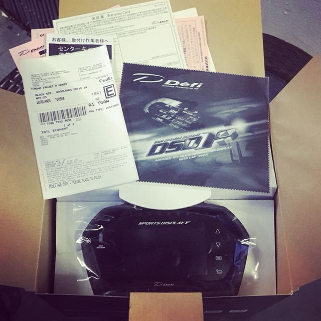DEFI SPORTS DISPLAY F DSDF ADVANCE CONTROL UNIT SET, Car Accessories on ...