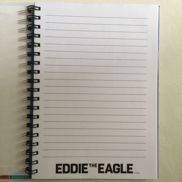 Eddie The Eagle Notebook, Everything Else on Carousell