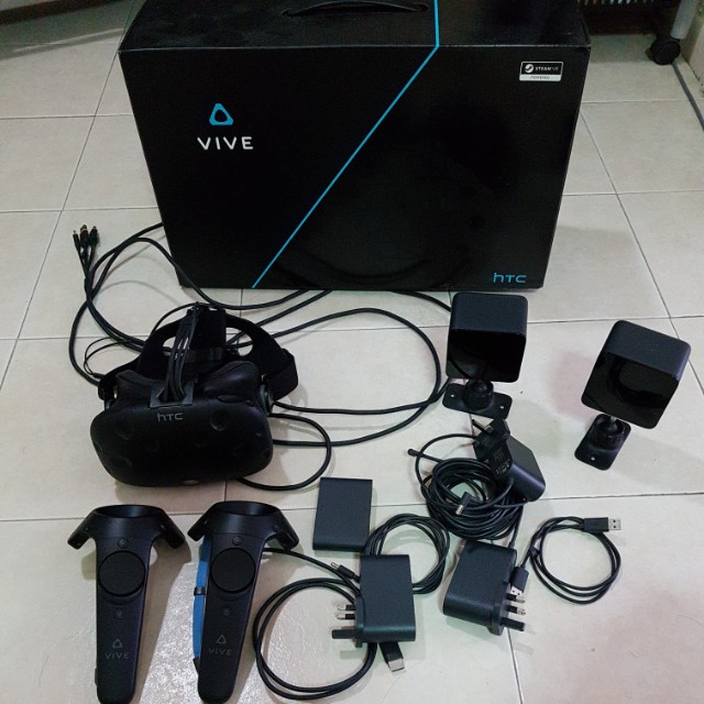 HTC Vive, Video Gaming, Gaming Accessories, Virtual Reality on Carousell