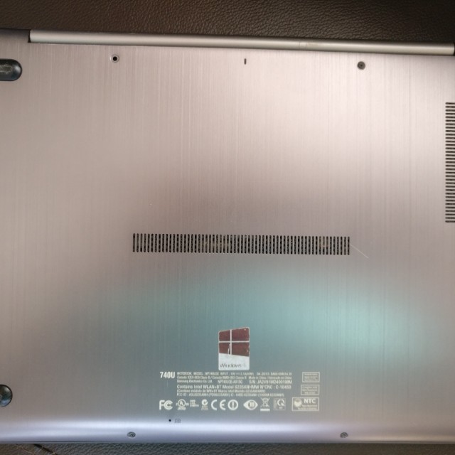 Laptop - Samsung Ultra light 740U i5 1.8Ghz Windows 10 with SSD ...