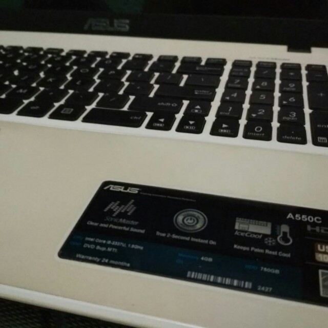 Laptop Asus A550C, Elektronik, Komputer, Desktop di Carousell