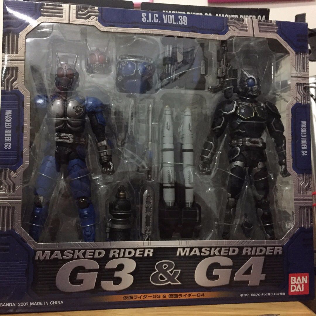 Masked Rider G3 & Masked Rider G4 -- Limited Edition, Hobbies & Toys ...