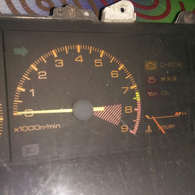 Meter toyota LE/ae80 GT, Auto Accessories on Carousell