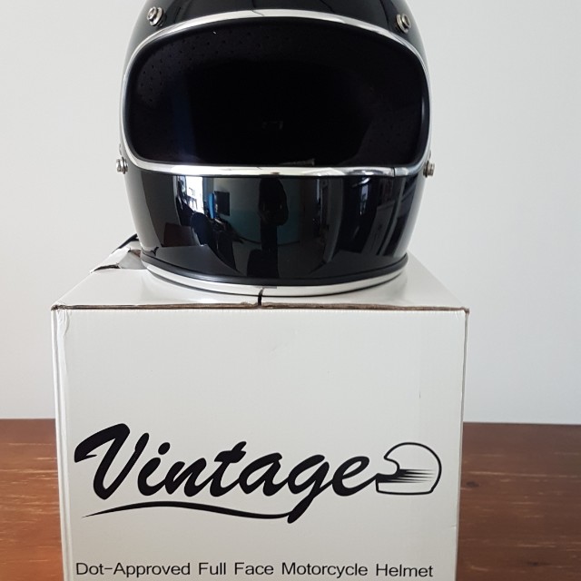 Original AMZ Vintage Helmet, Motorcycles, Motorcycle Accessories on ...