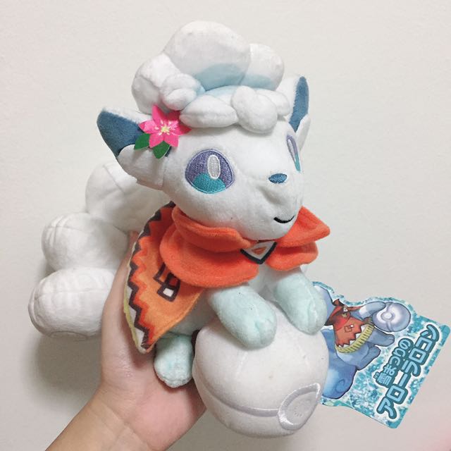 Pokemon Snow Vulpix plush, Hobbies & Toys, Toys & Games on Carousell
