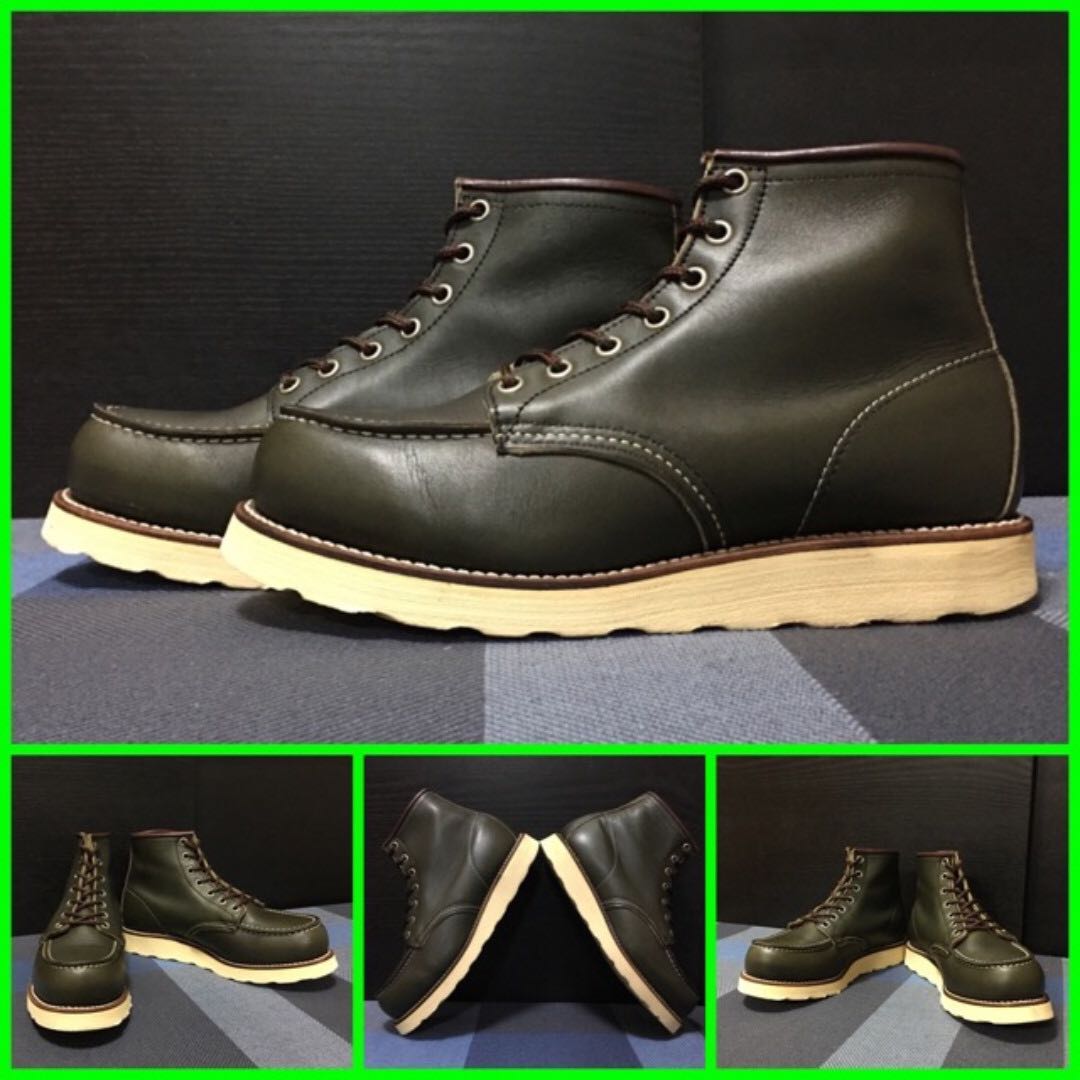Red Wing 8180 Green Kangatan, Men's Fashion, Footwear, Dress Shoes on ...