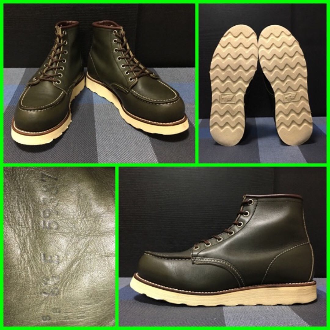 Red Wing 8180 Green Kangatan, Men's Fashion, Footwear, Dress Shoes on ...