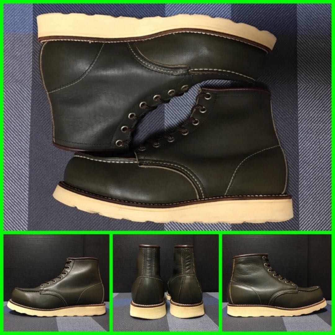Red Wing 8180 Green Kangatan, Men's Fashion, Footwear, Dress Shoes on ...
