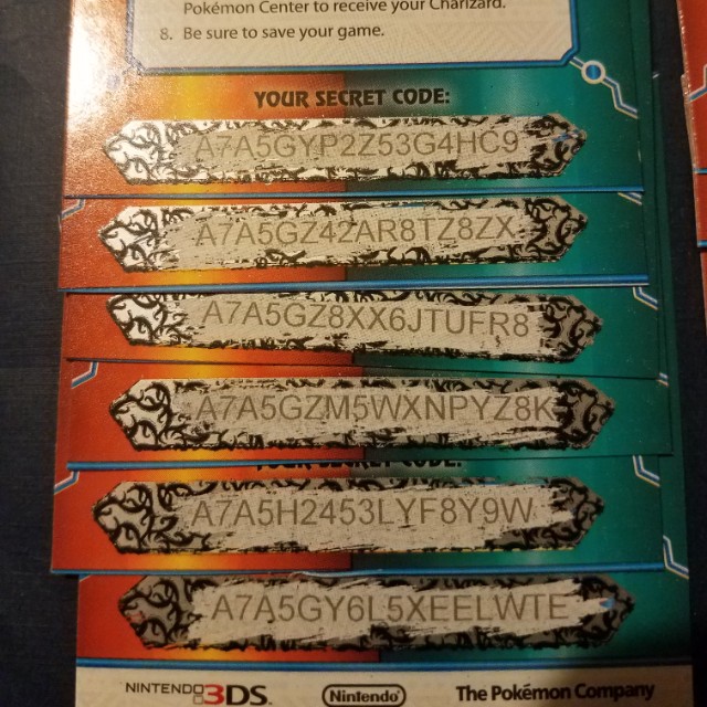 ROUND 2 OF FREE CHARIZARD CODES, Video Gaming, Gaming Accessories, Game ...