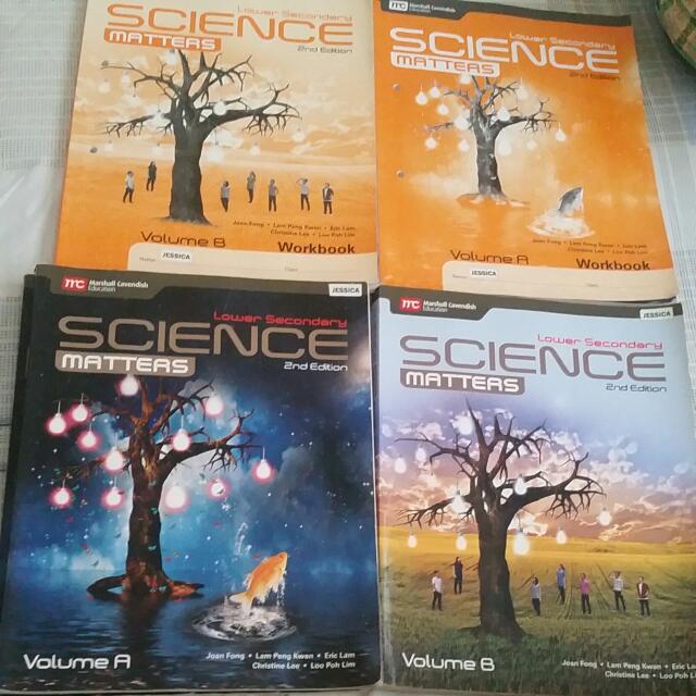 Science Matters Lower Secondary Textbooks Ans Workbooks, Hobbies & Toys ...