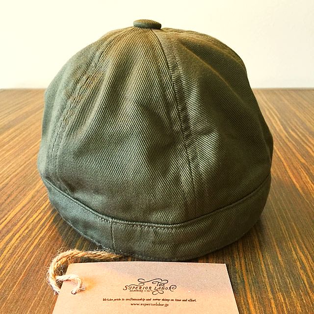 The Superior Labor Engineer Cap Olive Drab Made in Japan, Men's Fashion ...