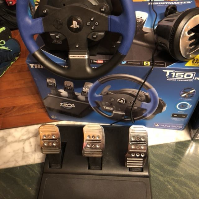 Thrustmaster T150 RS Pro + TH8A shifter, 電子遊戲, 遊戲機配件, 保護殼及保護套 - Carousell