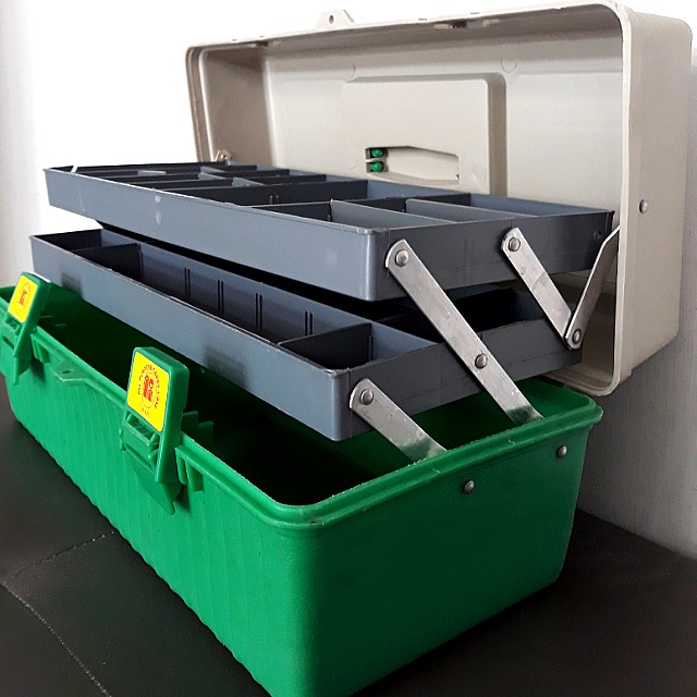 KTK Three Tiers Toolbox / Box / Handy Toolbox / All Purpose Carry-All Box, Everything Else on ...