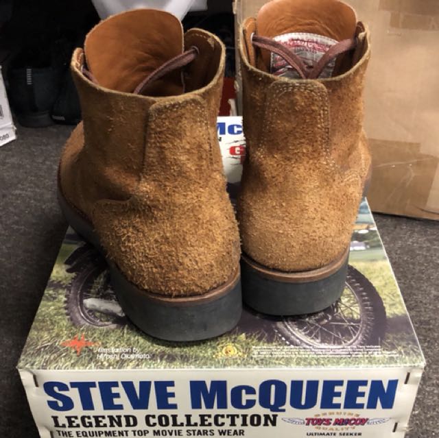 TOYS MCCOY STEVE MCQUEEN THE GREAT ESCAPE M-43 SERVICE BOOT ,SIZE 9, 男裝 ...