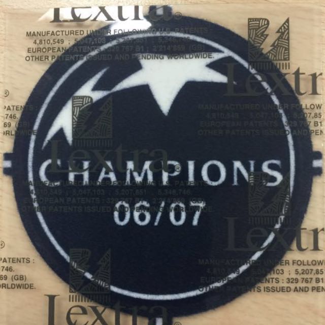 100% Authentic Lextra UEFA AC Milan Champions League Winner Patch 2006 ...