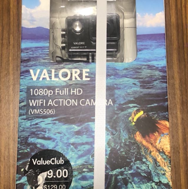 1080p Full HD WIFI Action Camera by Valore (VMS506 Black), Photography ...