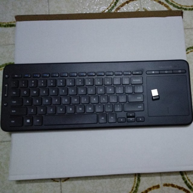 Microsoft All-in-One Media Keyboard, Computers & Tech, Parts ...