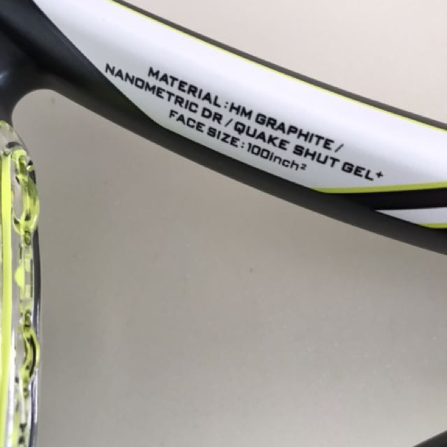 As good as new - Yonex Nanometric DR 100, Sports Equipment, Sports ...