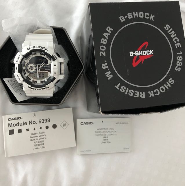 Brand new all white G-shock Protection watch GA400-1A, Mobile Phones ...