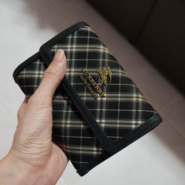 Burberry Blue Label Wallet Authentic, Women's Fashion, Bags & Wallets ...