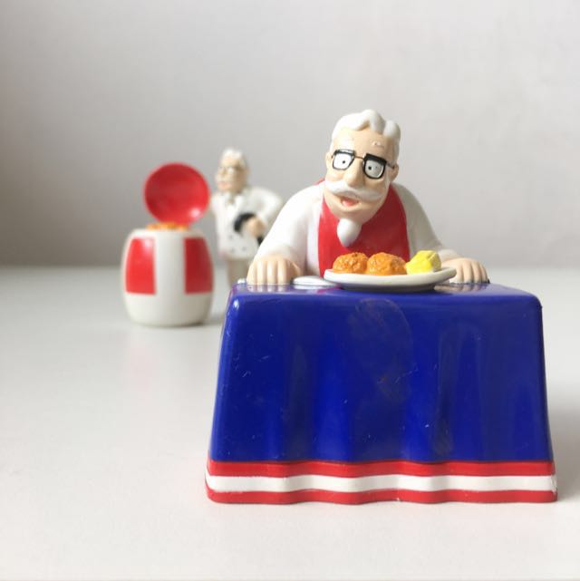 Colonel Sanders KFC Toy Figurine, Hobbies & Toys, Toys & Games on Carousell