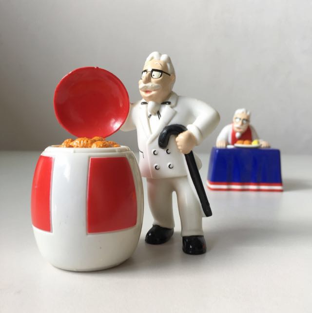 Colonel Sanders KFC Toy Figurine, Hobbies & Toys, Toys & Games on Carousell