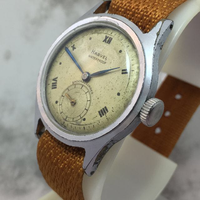 Harvel Mechanical Vintage Watch, Women's Fashion, Watches & Accessories ...