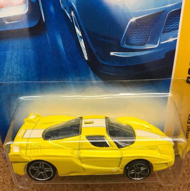 Hotwheels Ferrari FXX Yellow, Hobbies & Toys, Toys & Games on Carousell