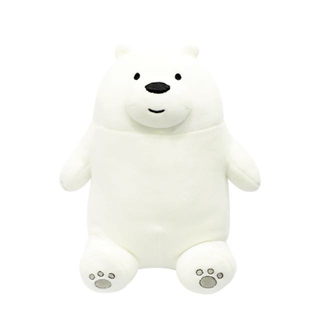 Ice bear plushie, Hobbies & Toys, Toys & Games on Carousell