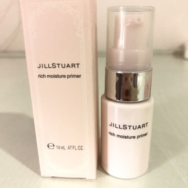 Jill Stuart Rich Moisture Primer SPF16 14ml make up base, Beauty ...
