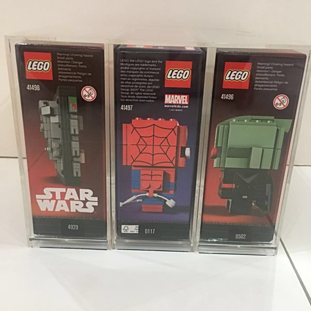 Lego SDCC Brickheadz 41496, 41497 and 41498, Hobbies & Toys, Toys ...