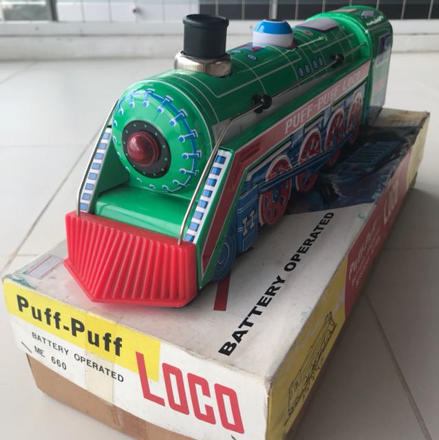Loco puff puff train, Furniture & Home Living, Kitchenware & Tableware ...