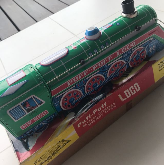 Loco puff puff train, Furniture & Home Living, Kitchenware & Tableware ...