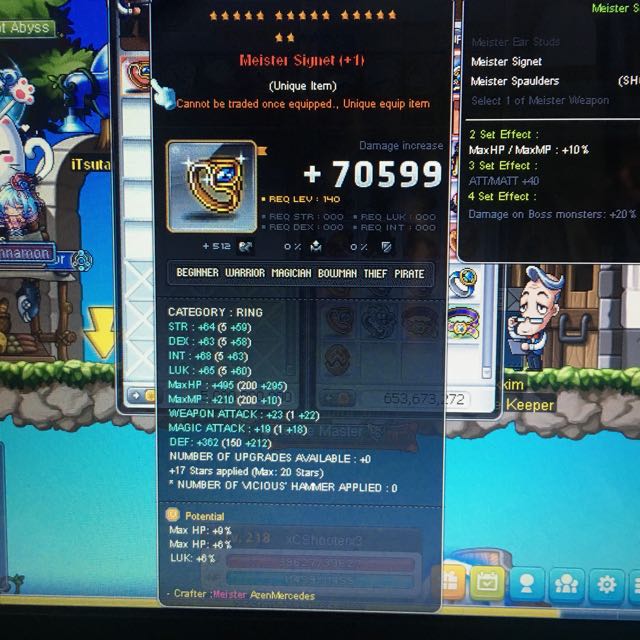 Maplestory Meister, Everything Else on Carousell